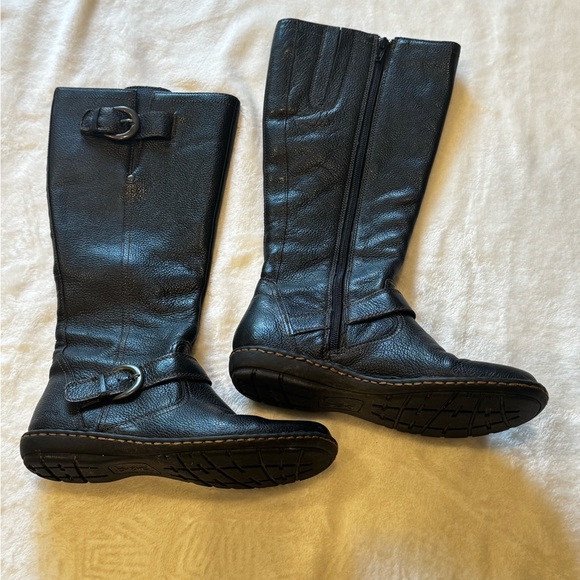 Born Concept | Shoes | Boc Born Concept Size 65 37 Black Leather Boots ...
